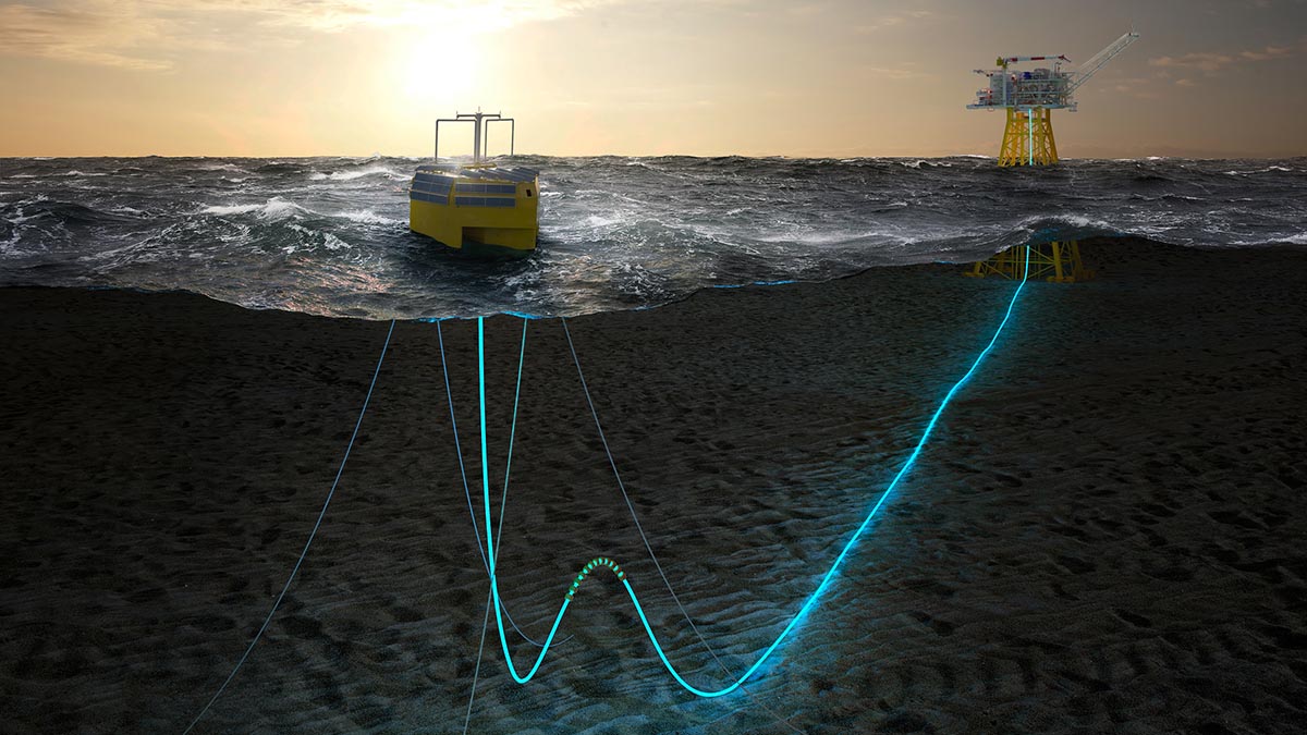 Bouées configurables pour communication offshore